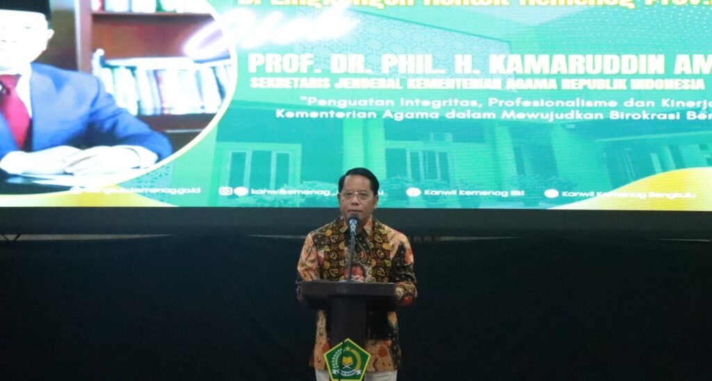 Sekjen: ASN Kemenag Harus Jadi Contoh Integritas - Laznas Darussalam